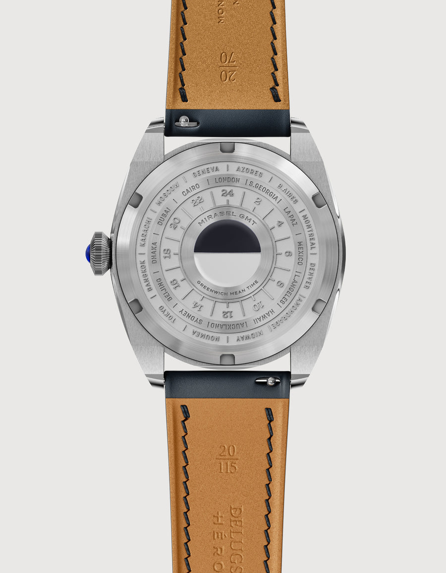 Héron Mirabel GMT | A Vintage-inspired “Dress” GMT Watch – Héron ...