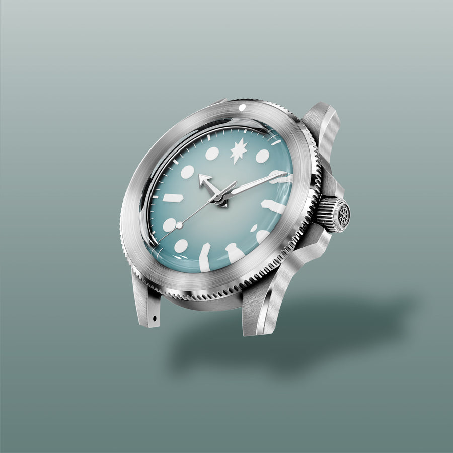 Marinor - Ghost | Scratch-Resistant Steel Dive Watch – Héron Watches Inc.