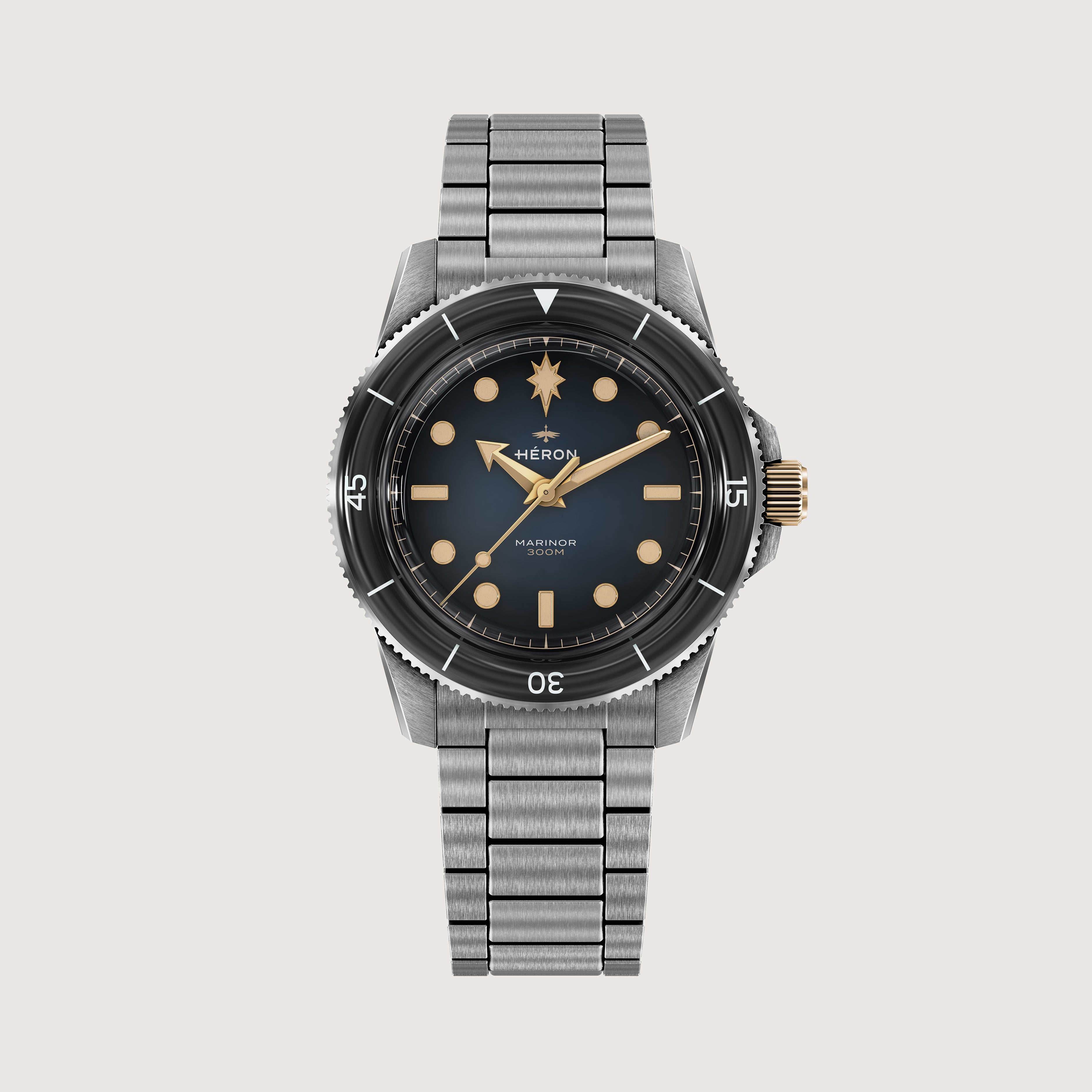 Marinor - Captain Haddock | Virtually Scratch-Proof – Héron Watches Inc.